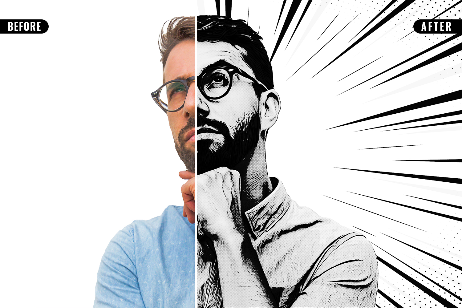 Comic Photo Effect, Add-ons | GraphicRiver