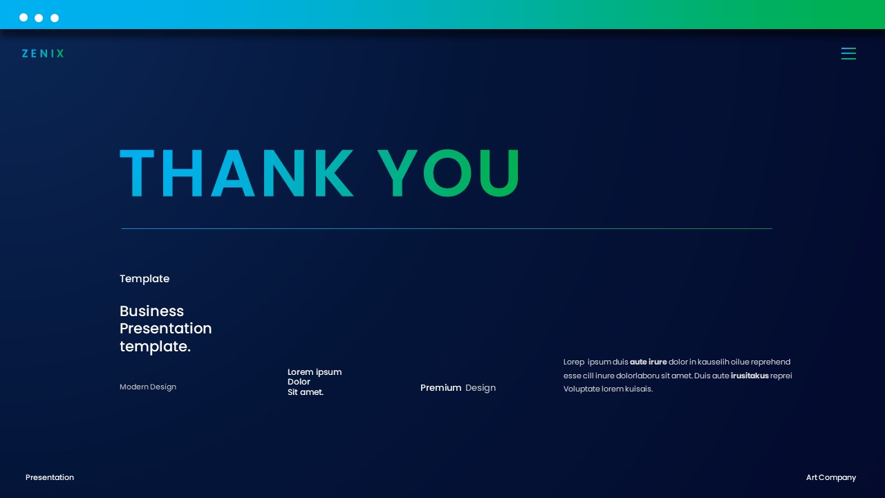 Zenix – Business PowerPoint Template, Presentation Templates | GraphicRiver