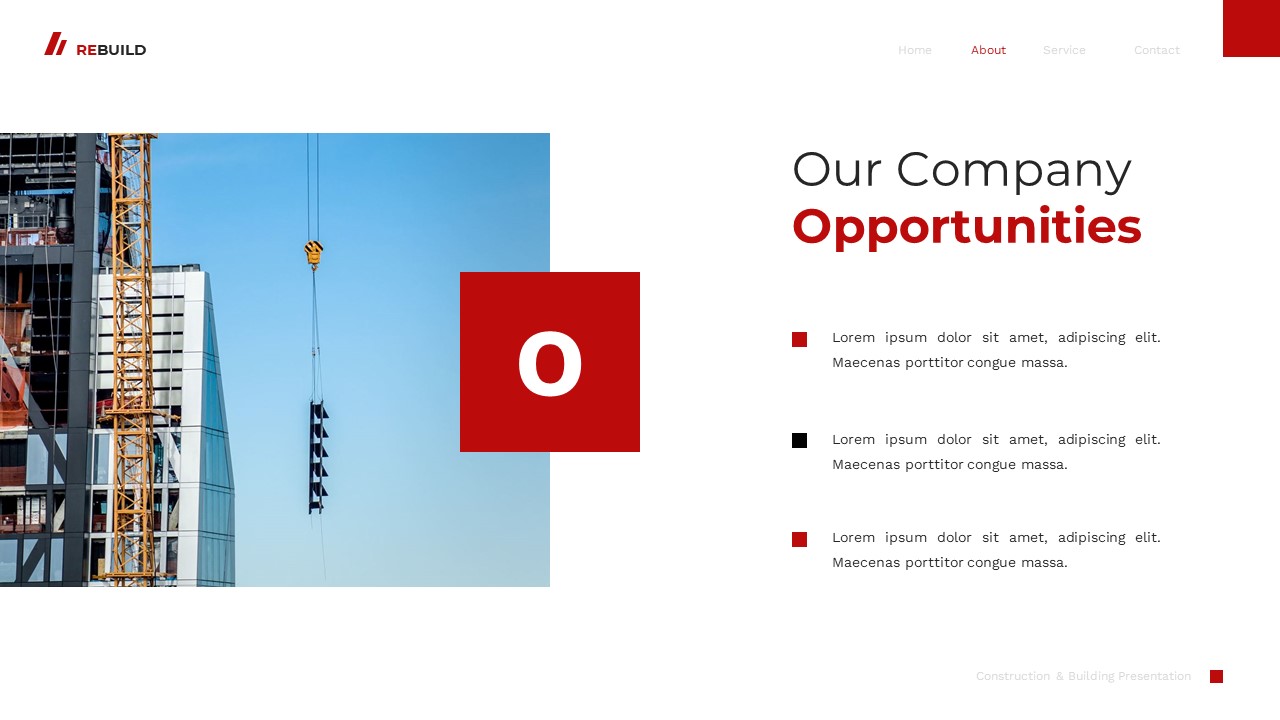 Rebuild - Construction & Building Powerpoint Templates, Presentation ...