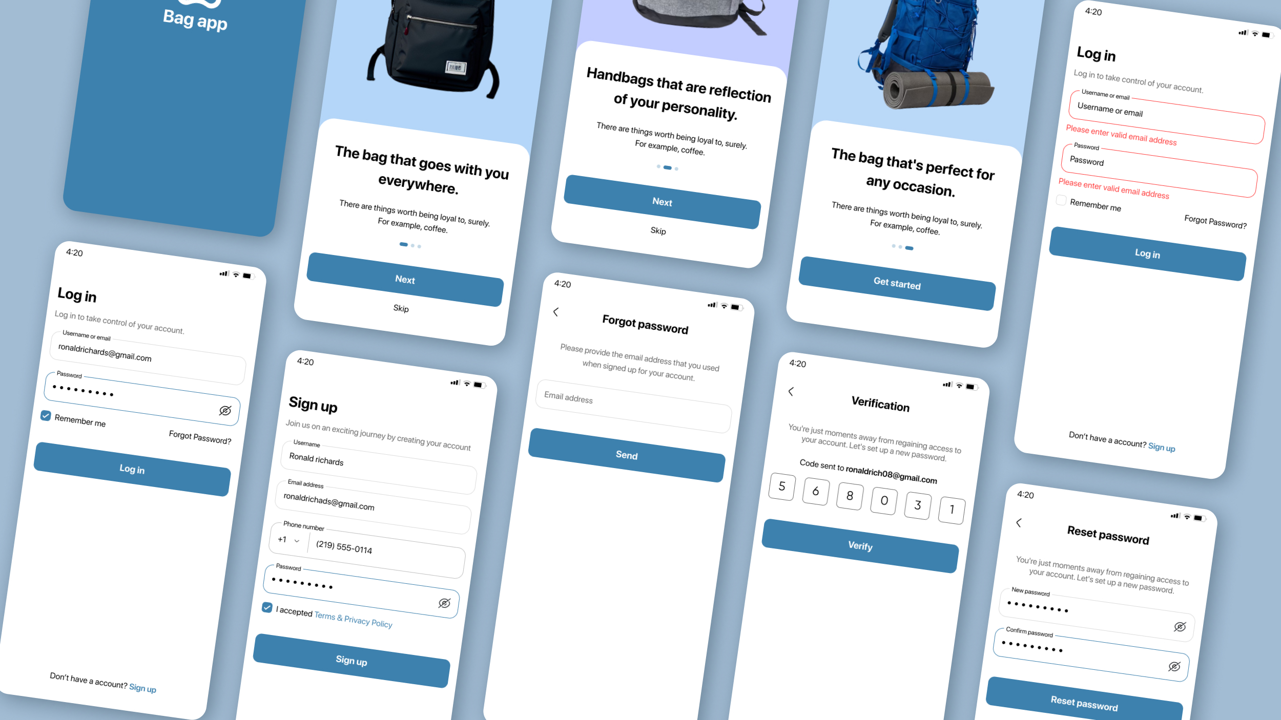 BagBuddy E-commerce app UI Template: Ecommerce app in Flutter(Android, iOS) App | Shopping App ...