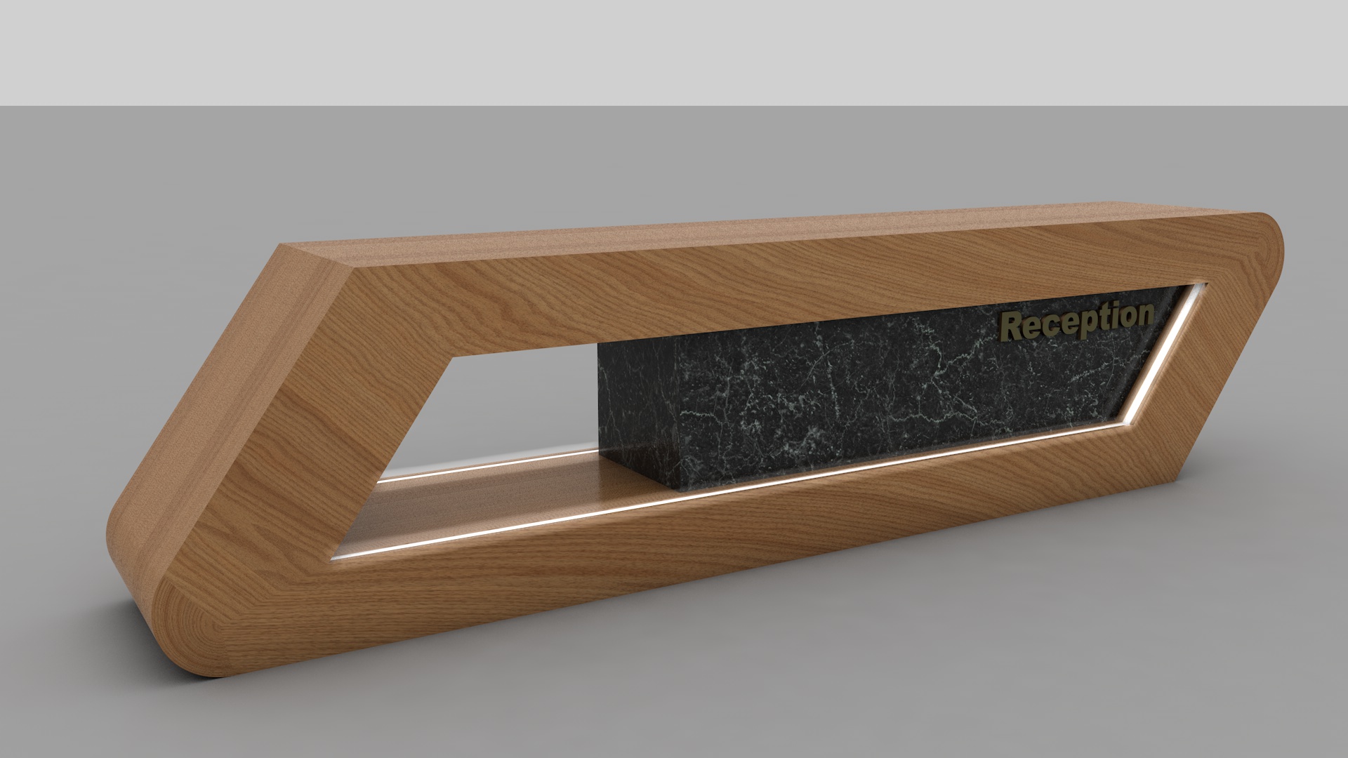 Reception Desk by Gergedan | 3DOcean