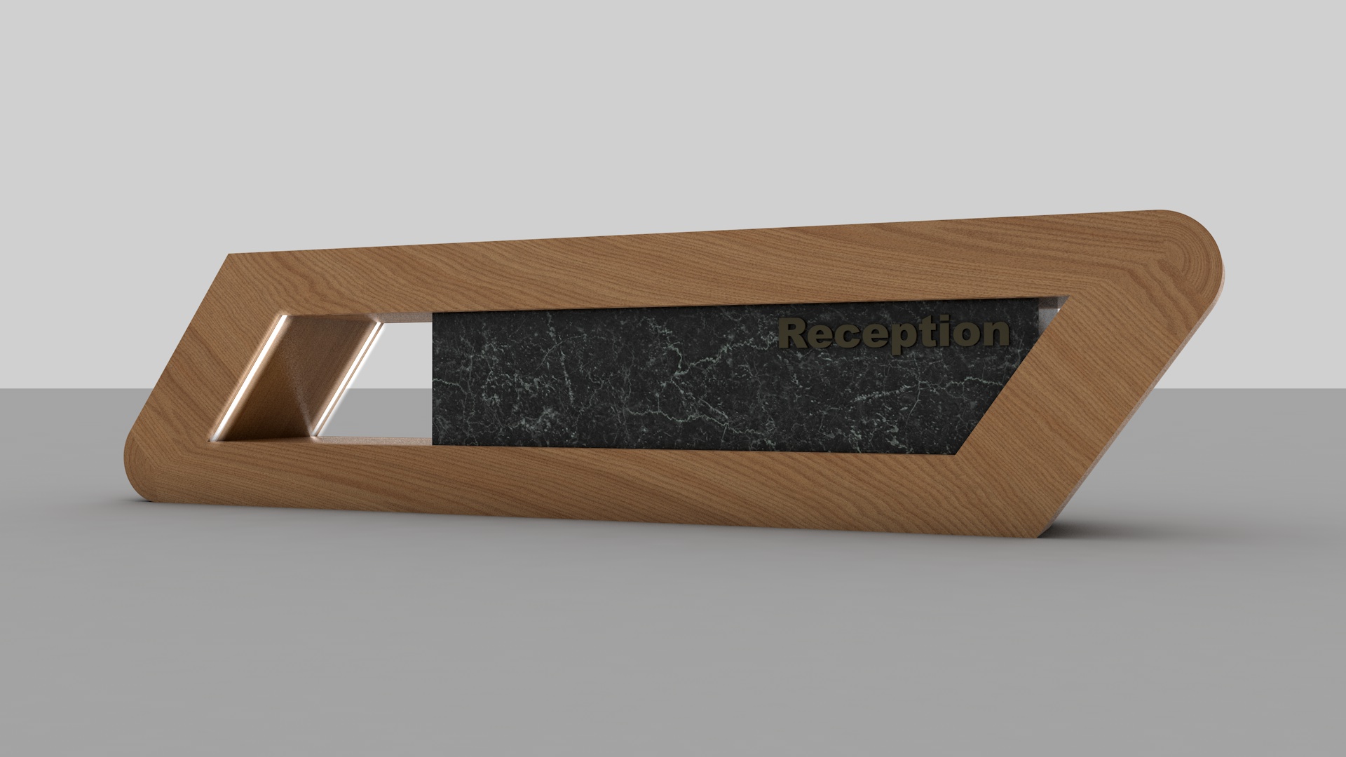 Reception Desk by Gergedan | 3DOcean