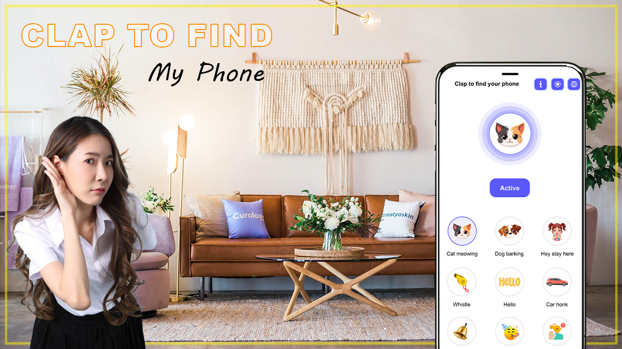 Clap Phone Finder | Find Phone by Clap, Whistle | Android App With ...
