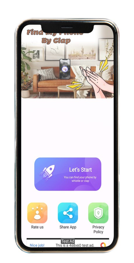 Clap Phone Finder | Find Phone by Clap, Whistle | Android App With ...