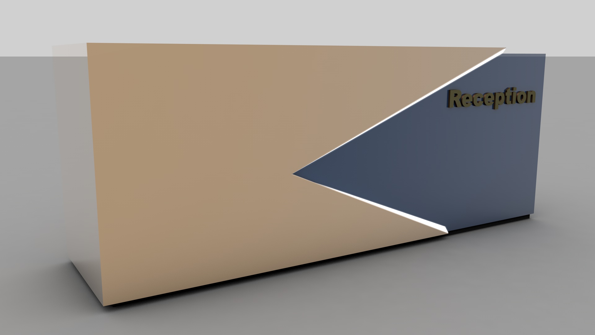 Reception Desk by Gergedan | 3DOcean