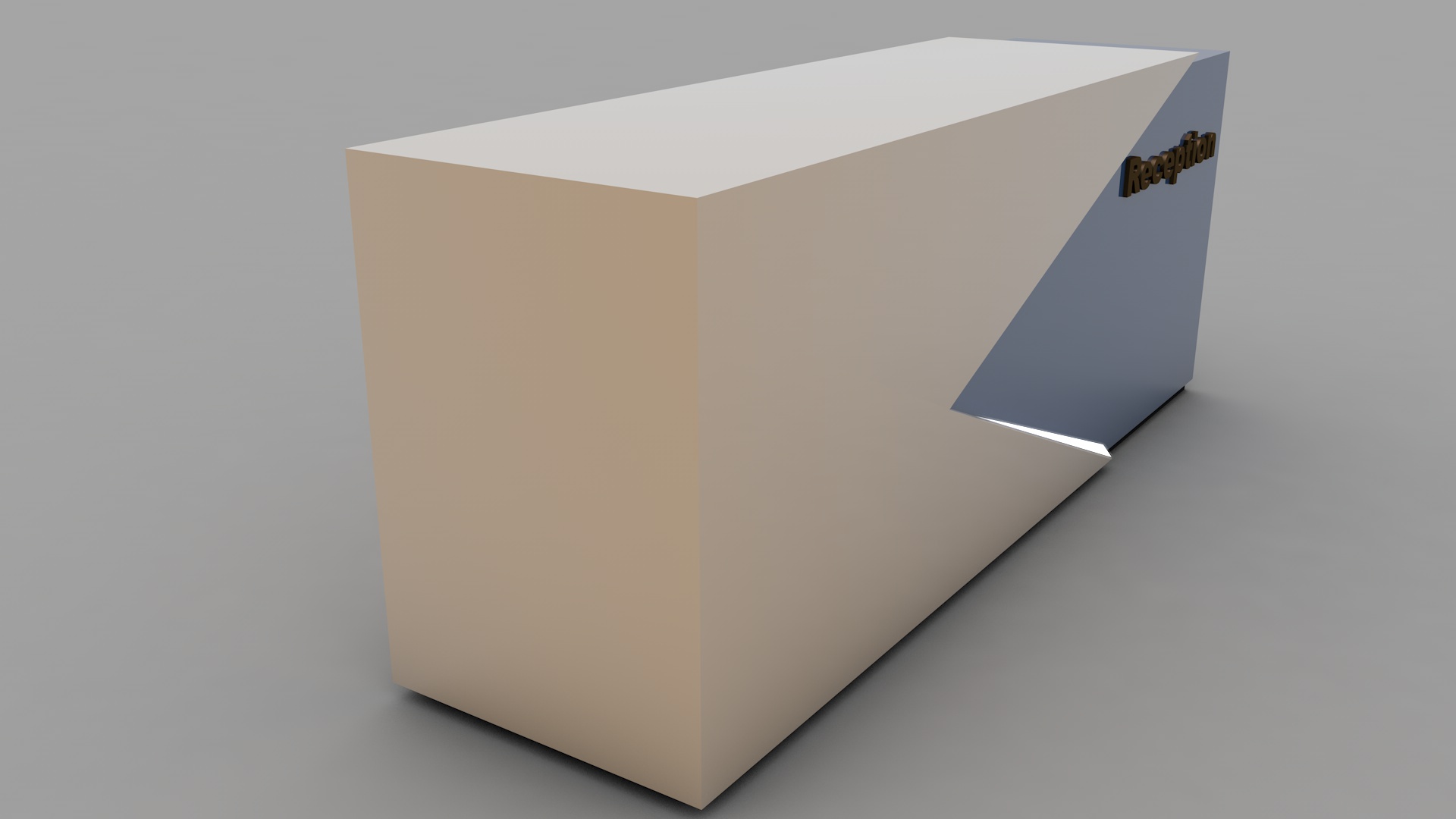 Reception Desk by Gergedan | 3DOcean
