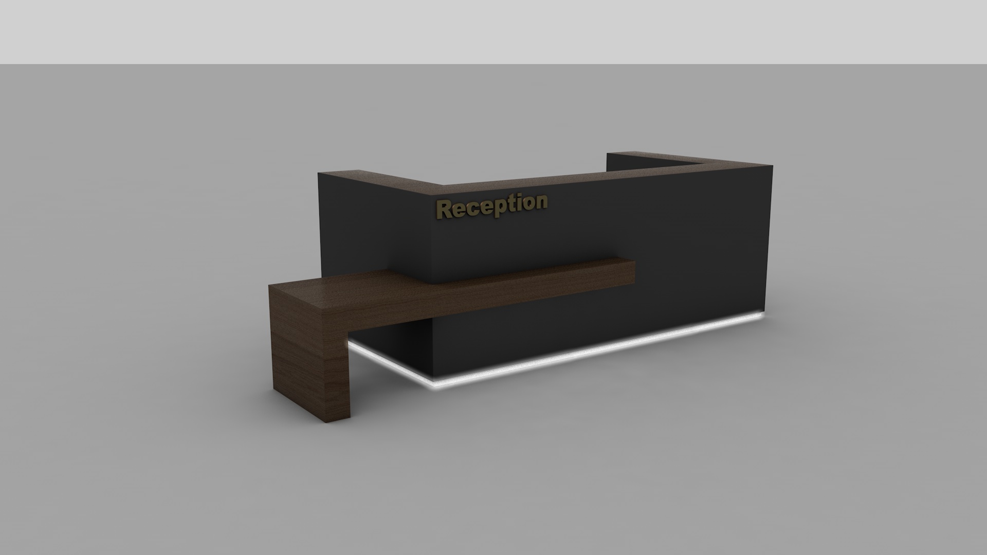 Reception Desk by Gergedan | 3DOcean