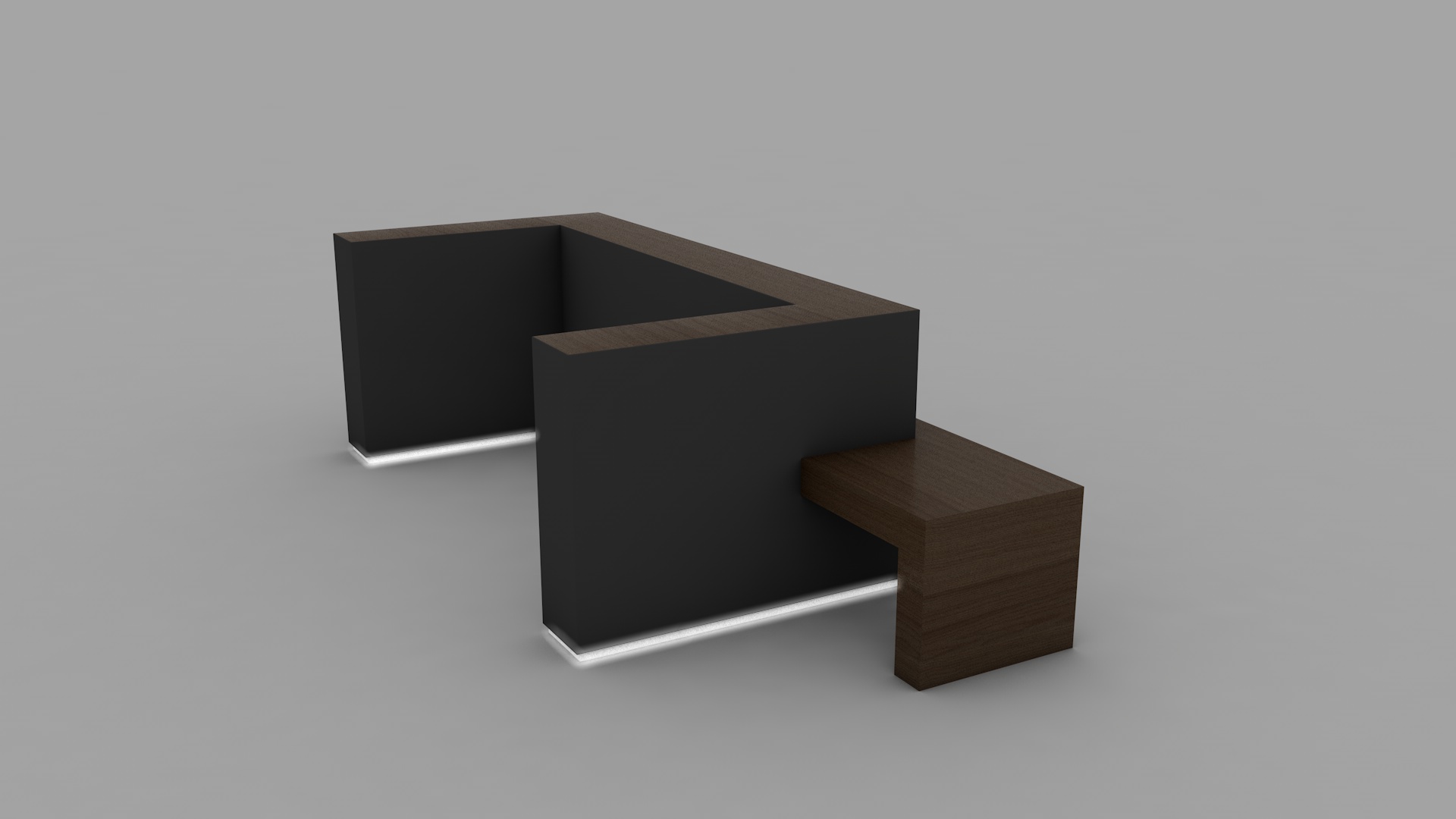 Reception Desk by Gergedan | 3DOcean