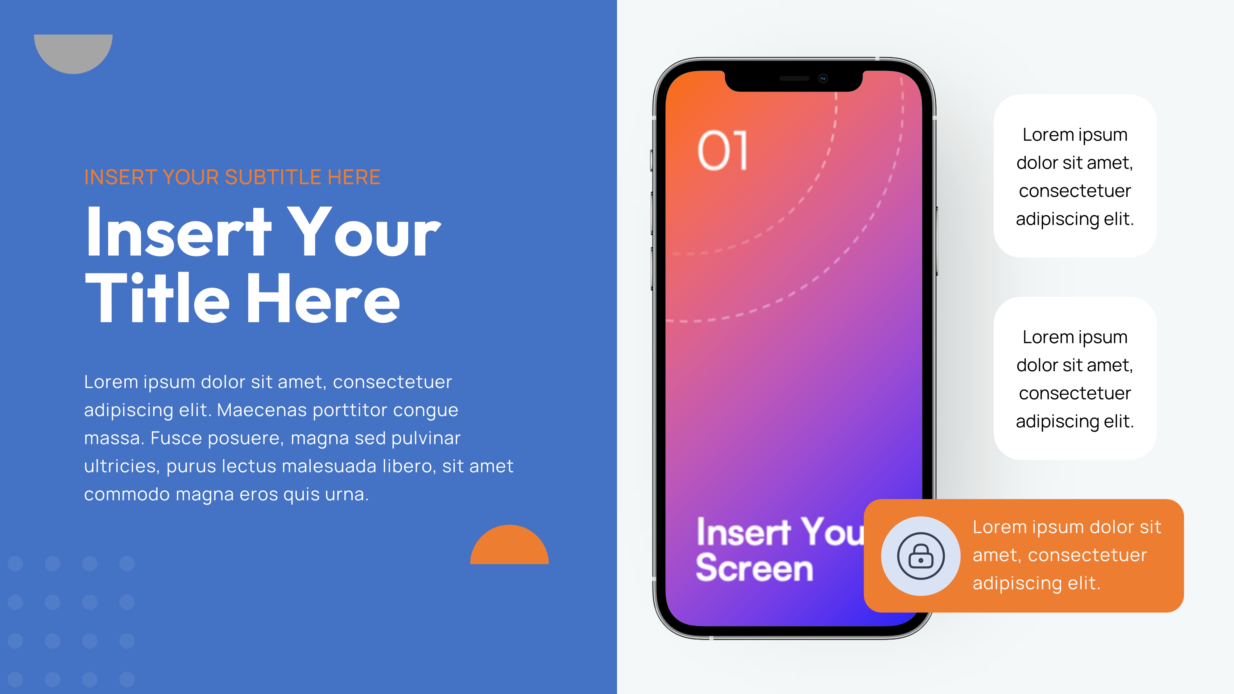 Moby - Mobile App PowerPoint Presentation Template, Presentation Templates