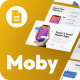 Moby - Mobile App Google Slides Template, Presentation Templates ...