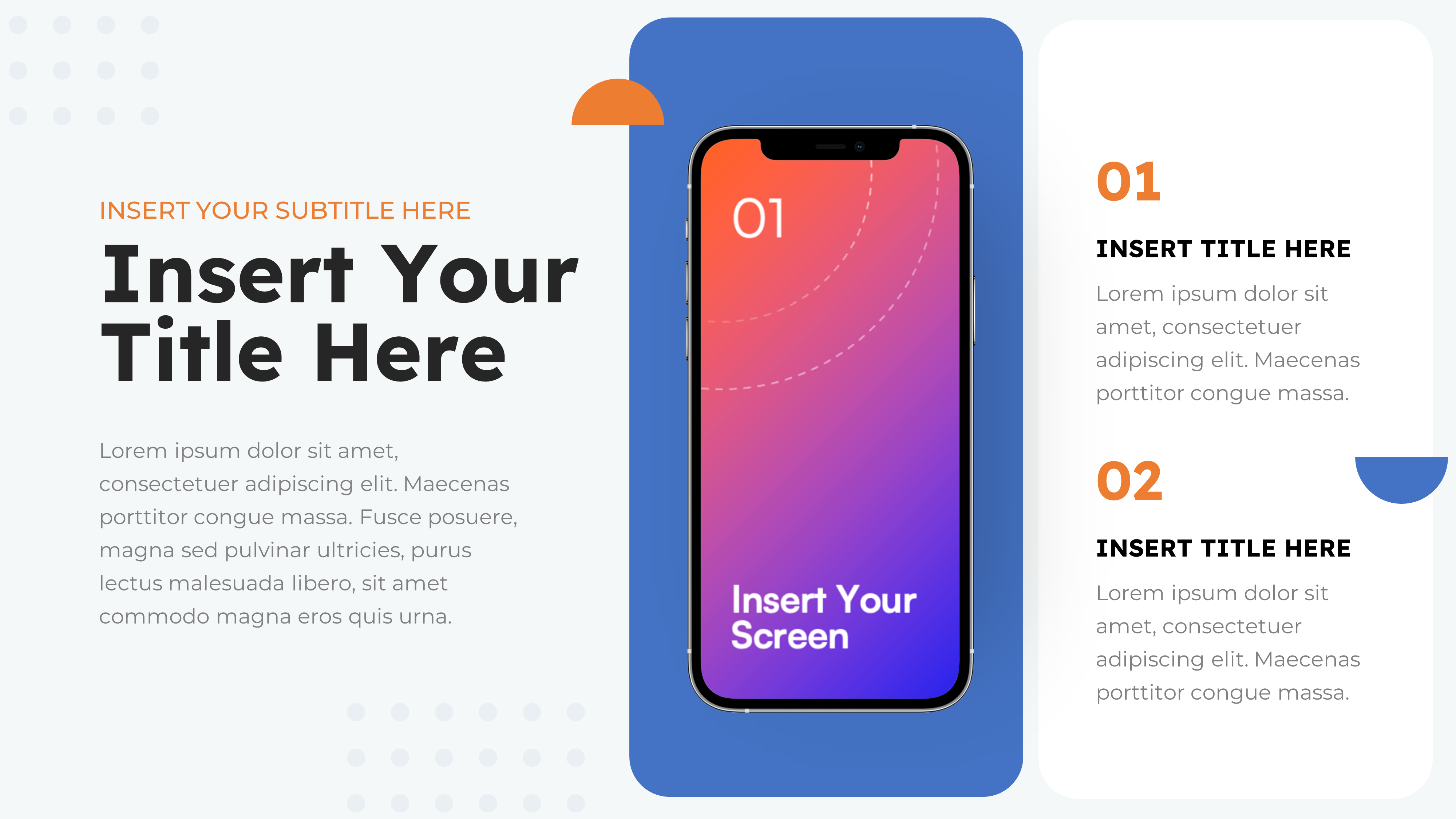 Moby - Mobile App Google Slides Template, Presentation Templates ...