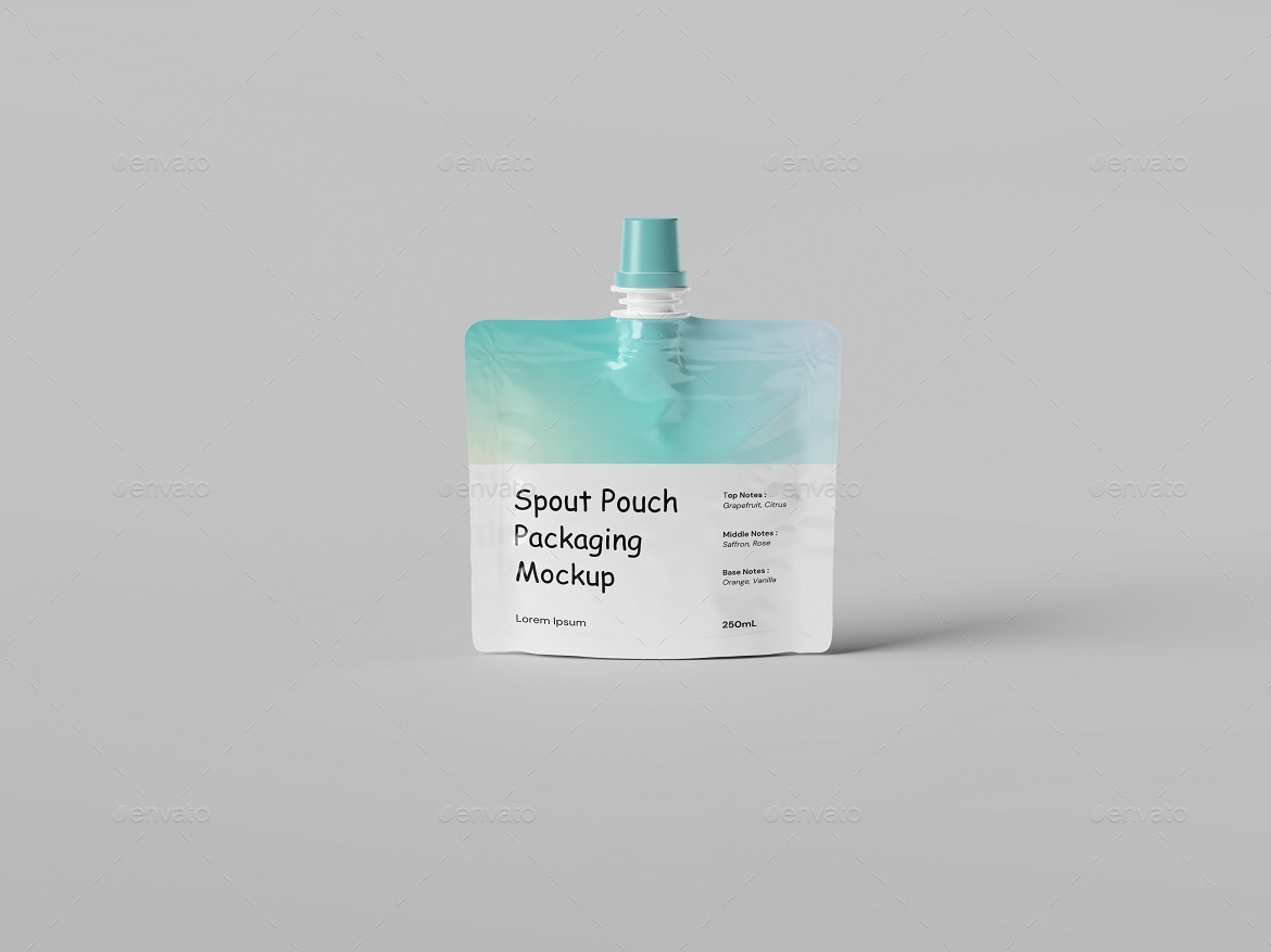 Spout Pouch Packaging Mockup, Graphics | GraphicRiver