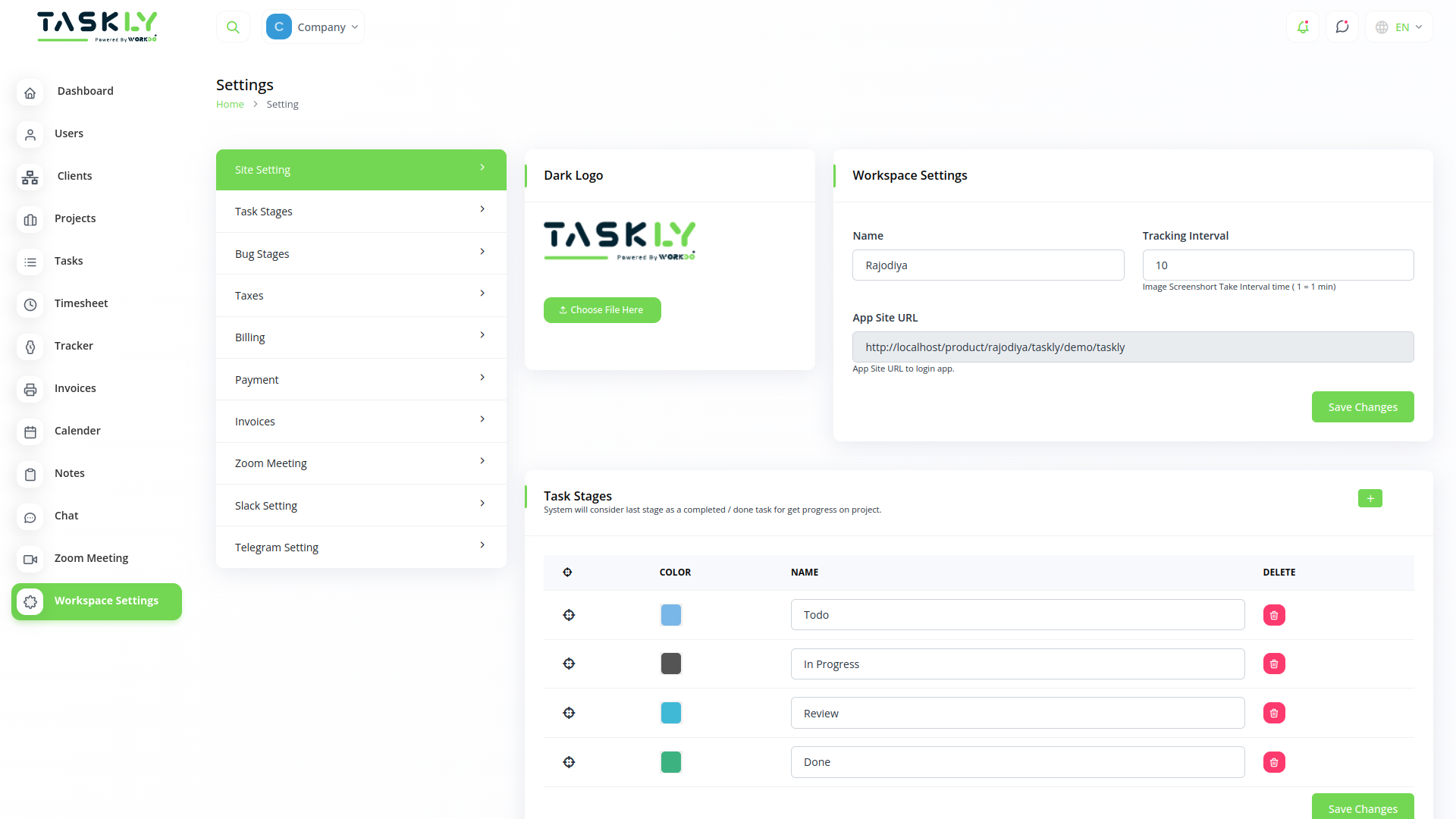 TASKLY – Project Management Tool by RajodiyaInfotech | CodeCanyon