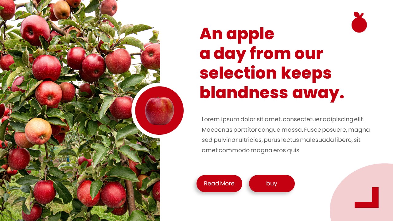Krenyes - Fruit Farm Google Slides Template, Presentation Templates
