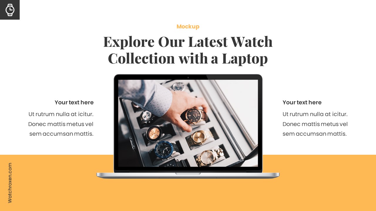 Roxen - Watch Product Powerpoint Template by onelinerdesign | GraphicRiver