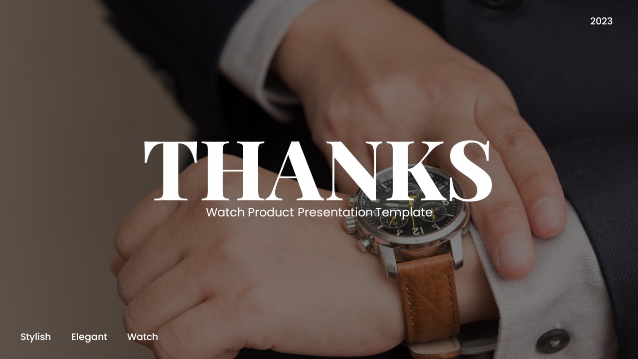 Roxen - Watch Product Powerpoint Template, Presentation Templates ...