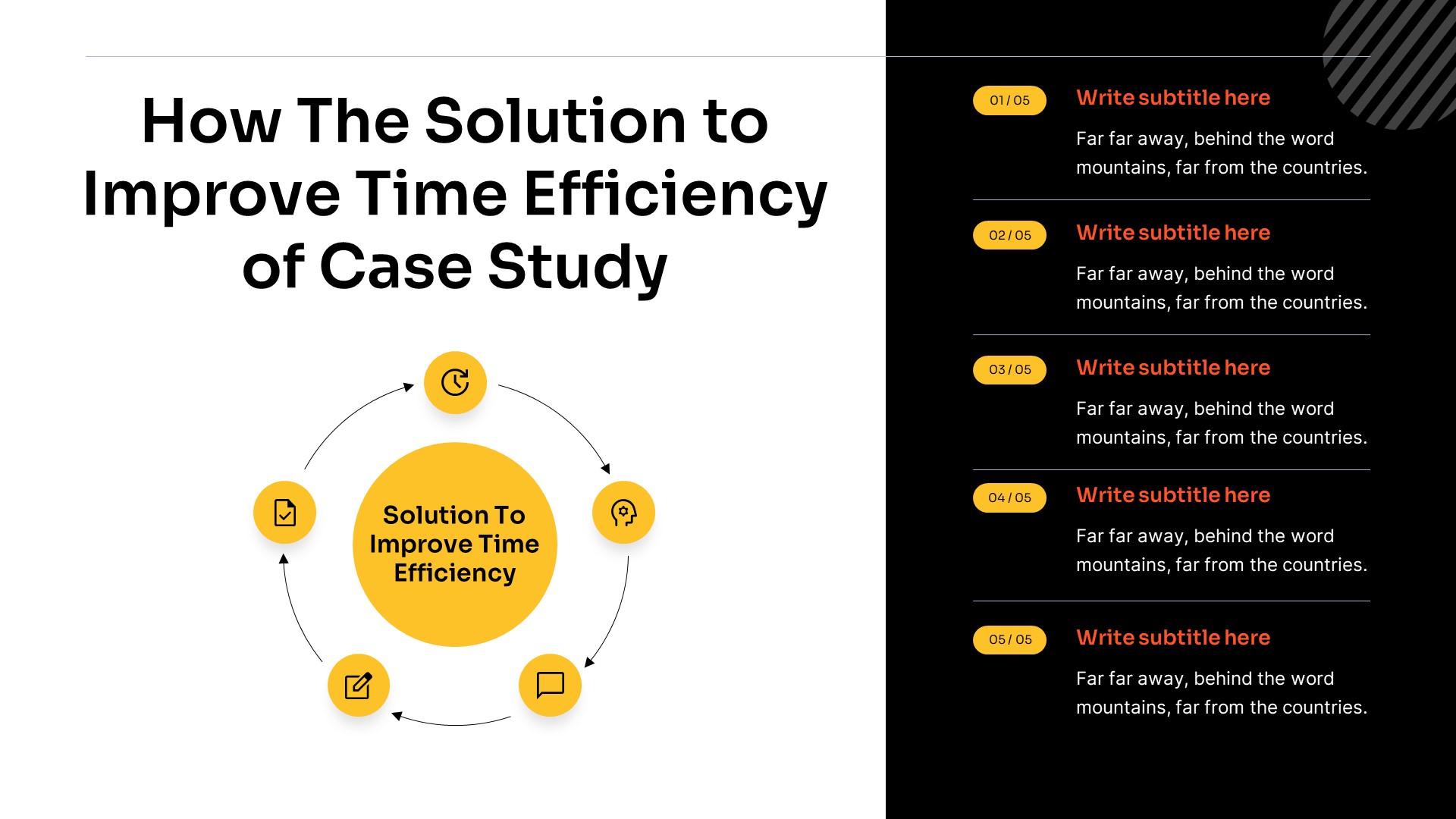 Casevoke - Case Study Keynote Template, Presentation Templates ...