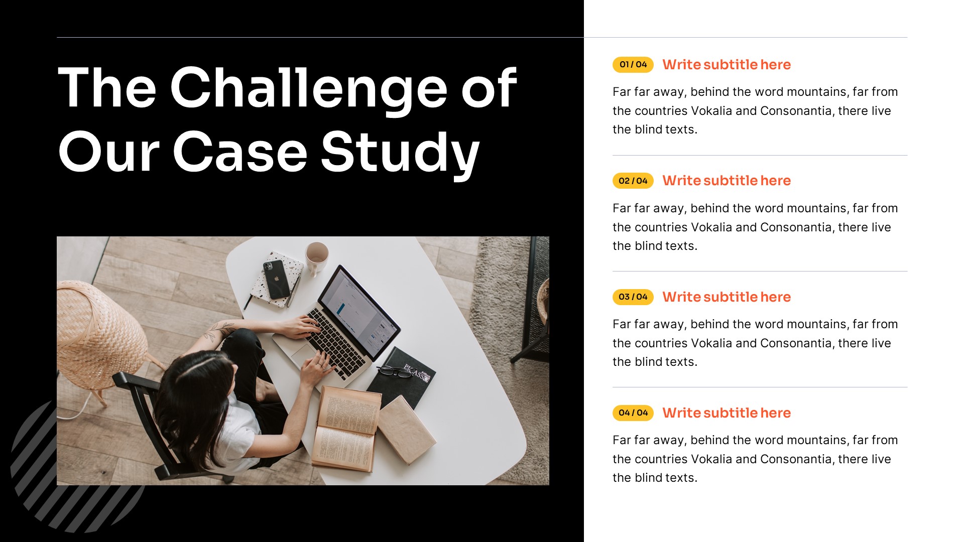Casevoke - Case Study Keynote Template, Presentation Templates ...
