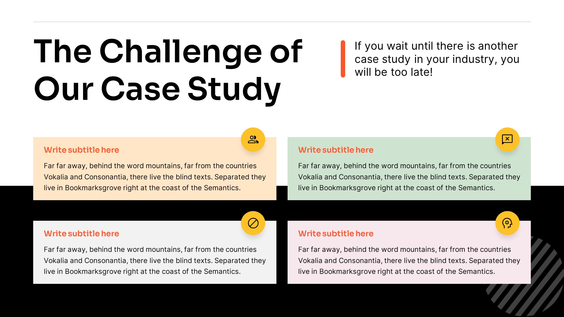 Casevoke - Case Study Keynote Template, Presentation Templates ...