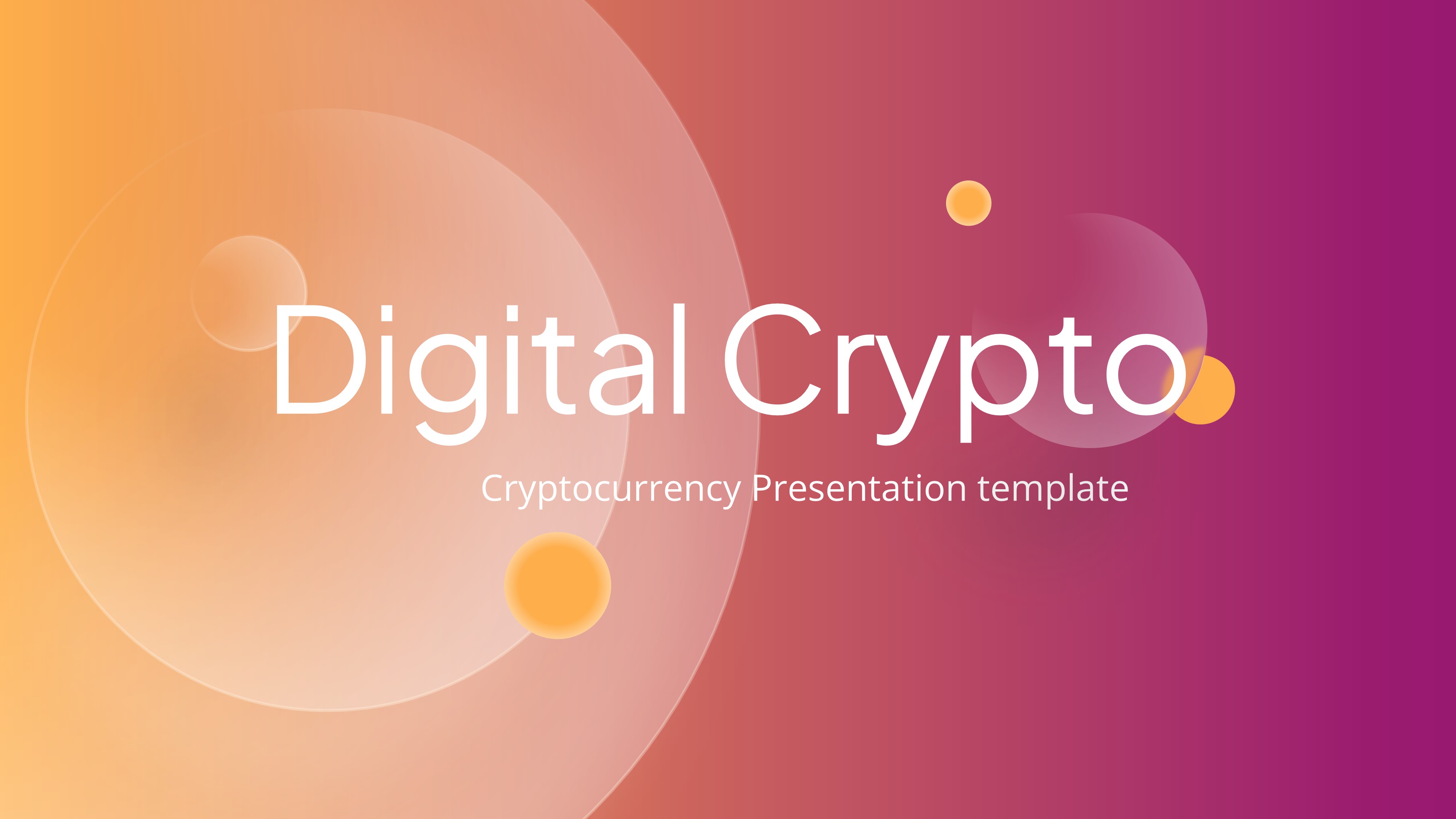 Digital Crypto PowerPoint Template, Presentation Templates | GraphicRiver