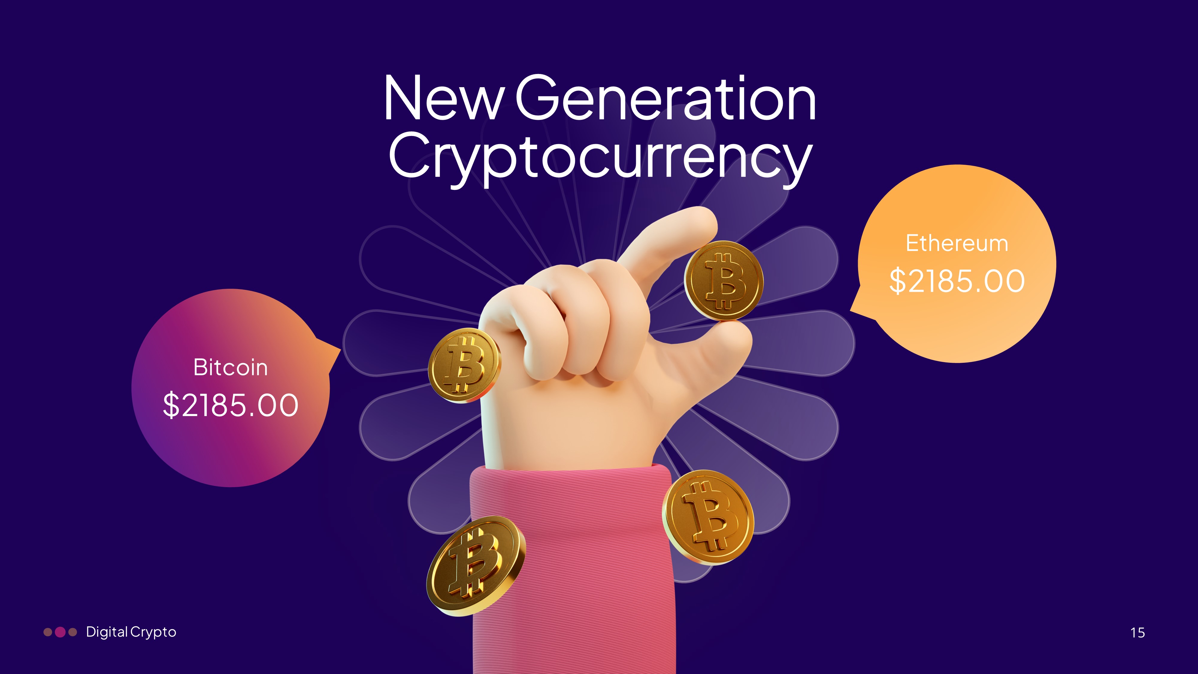 Digital Crypto PowerPoint Template, Presentation Templates | GraphicRiver