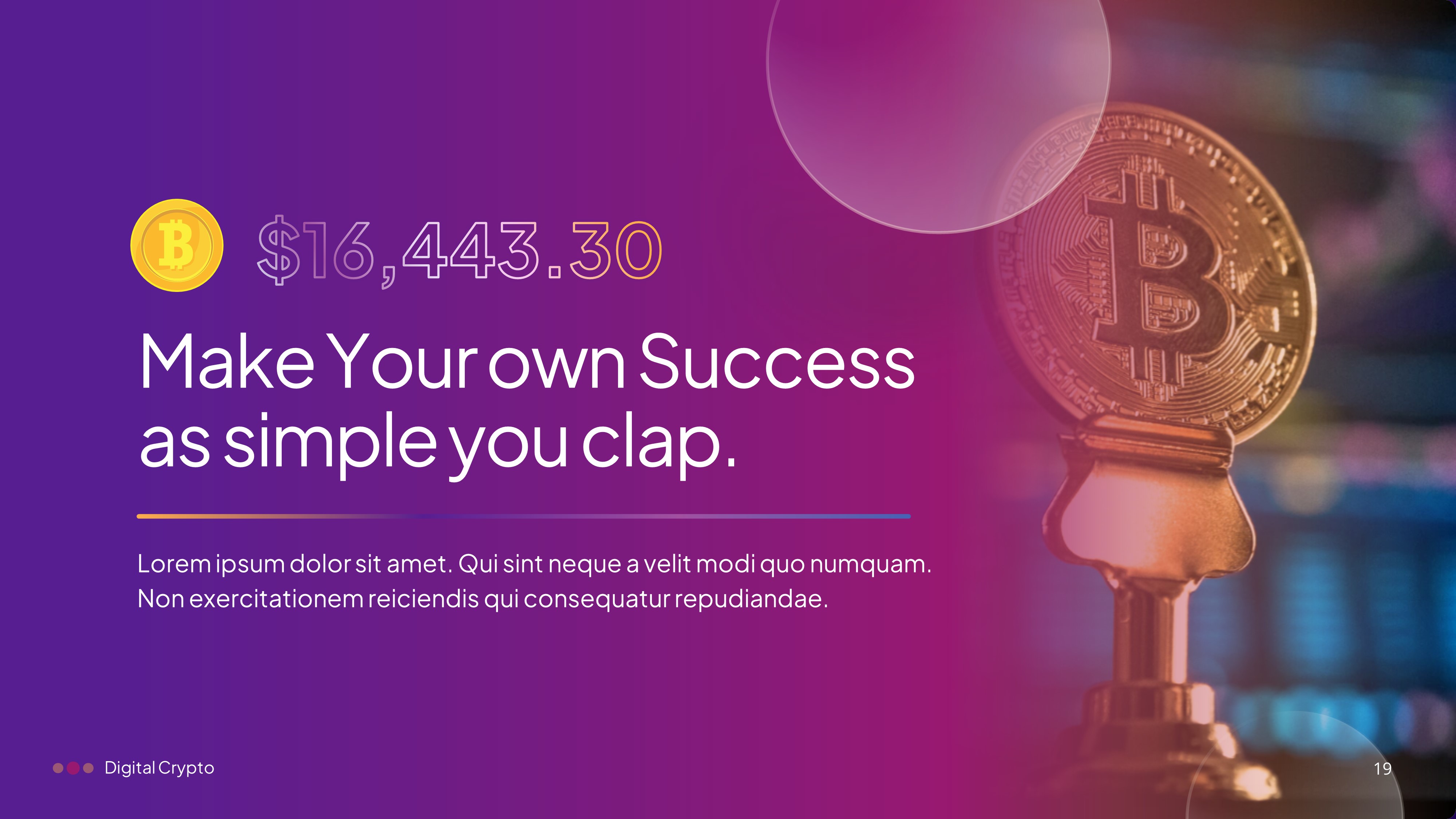 Digital Crypto PowerPoint Template, Presentation Templates | GraphicRiver