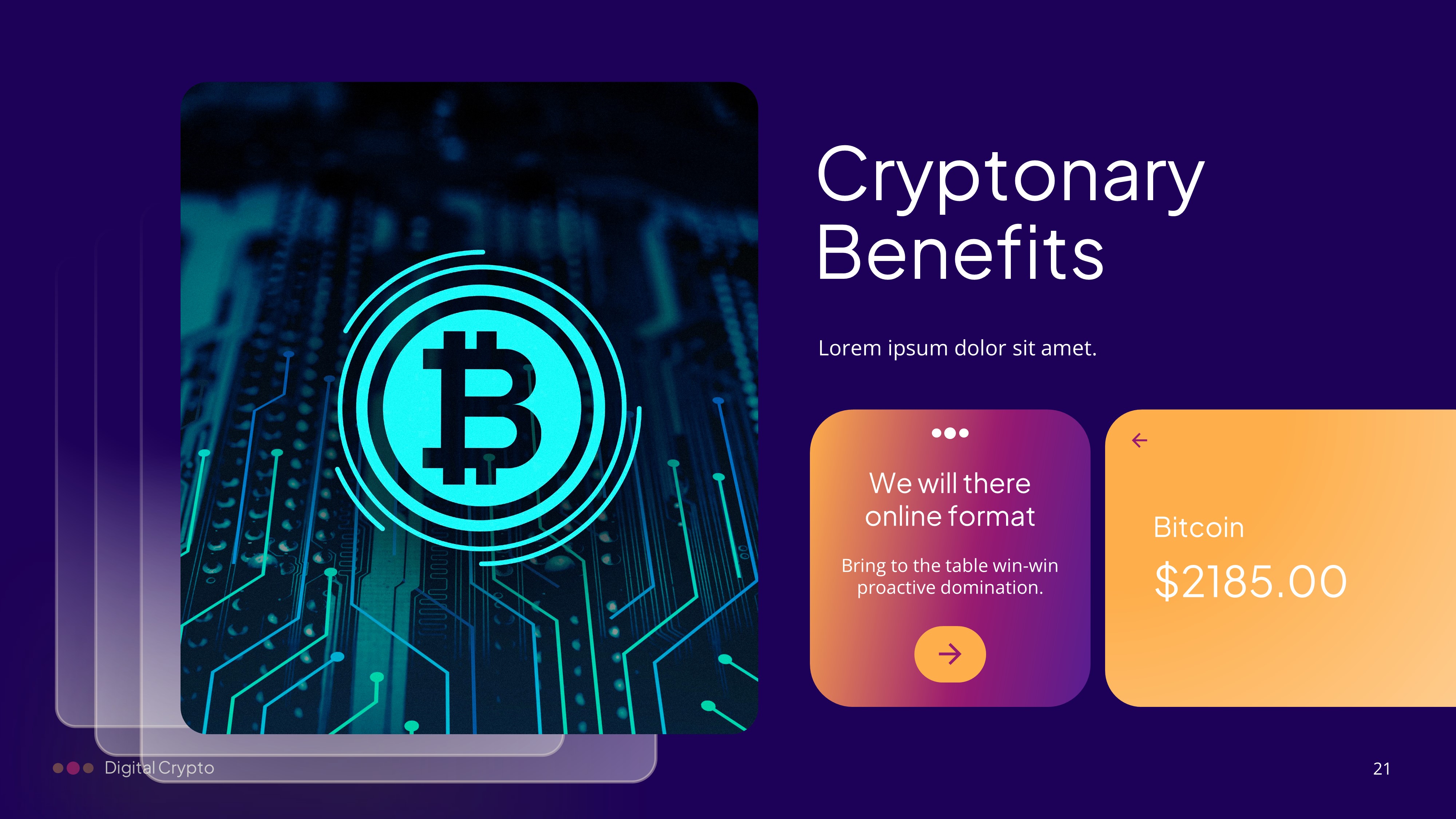 Digital Crypto PowerPoint Template, Presentation Templates | GraphicRiver