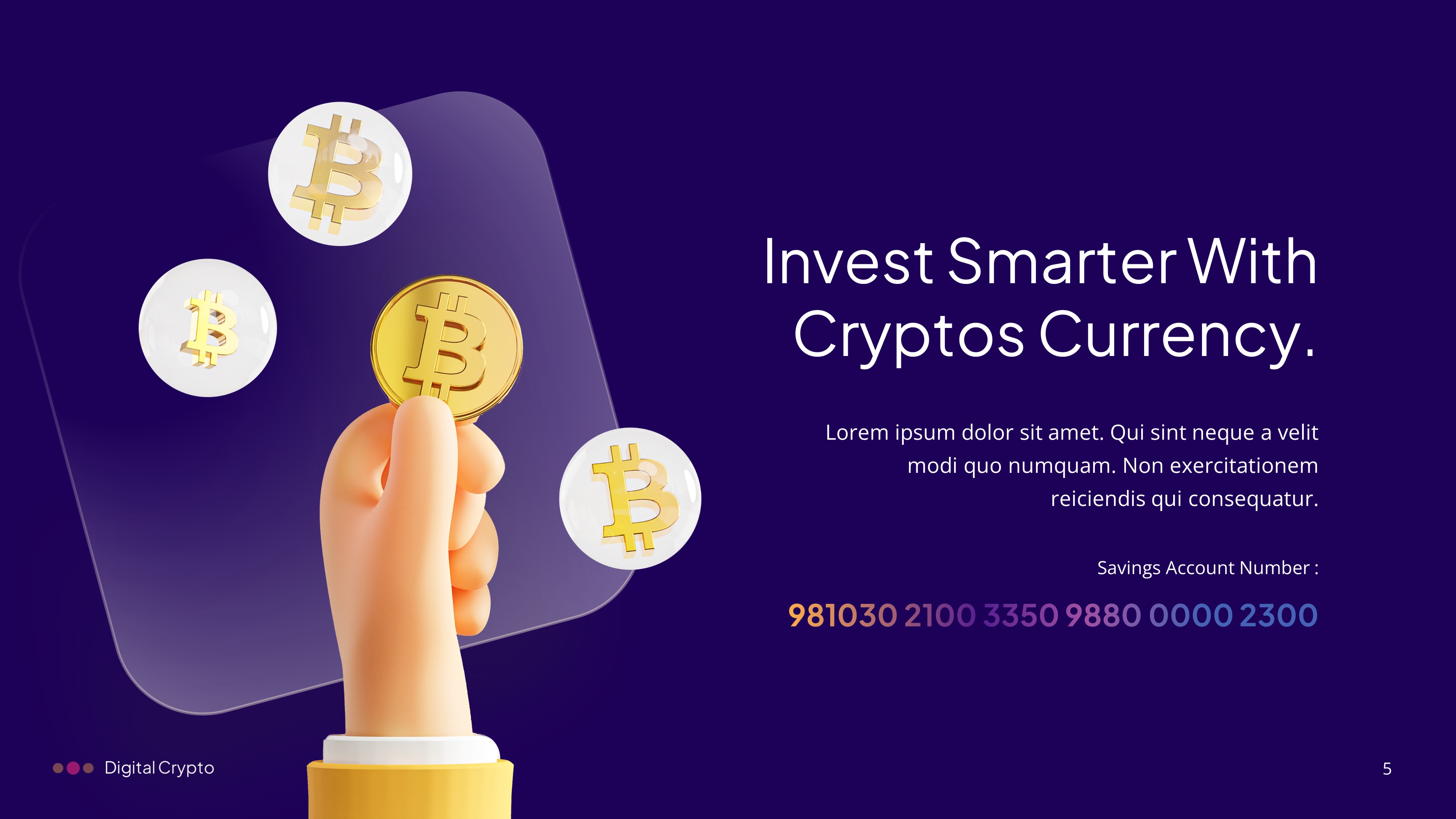 Digital Crypto PowerPoint Template, Presentation Templates | GraphicRiver