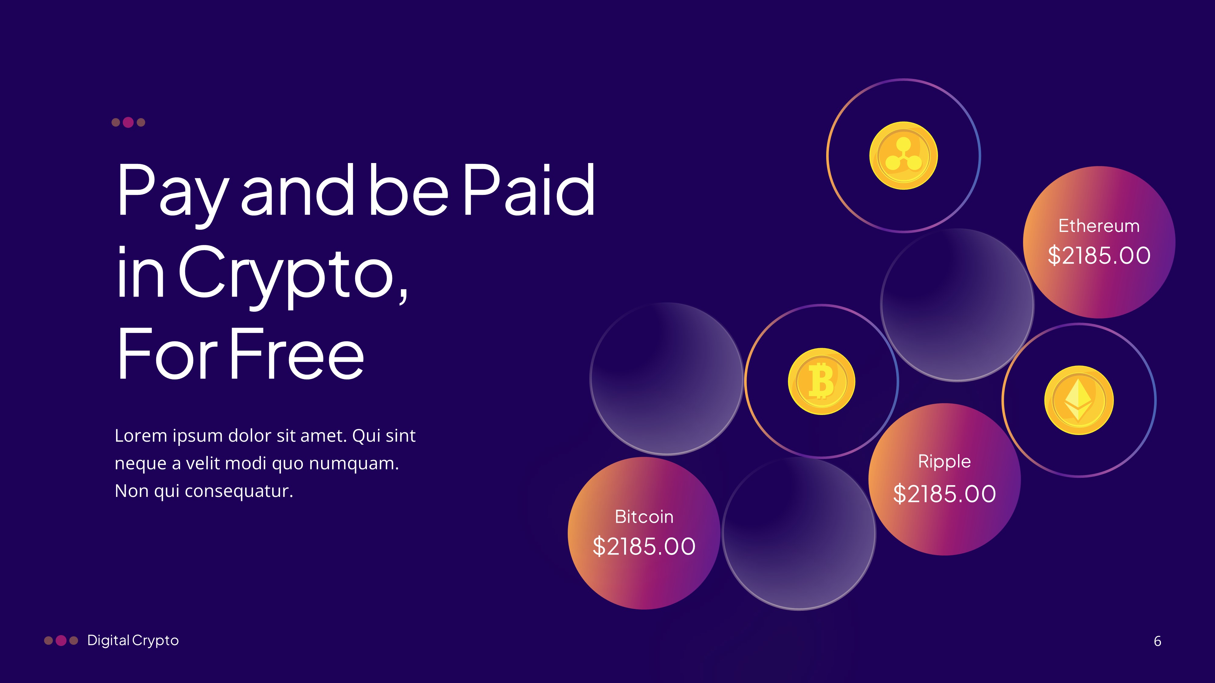 Digital Crypto PowerPoint Template, Presentation Templates | GraphicRiver