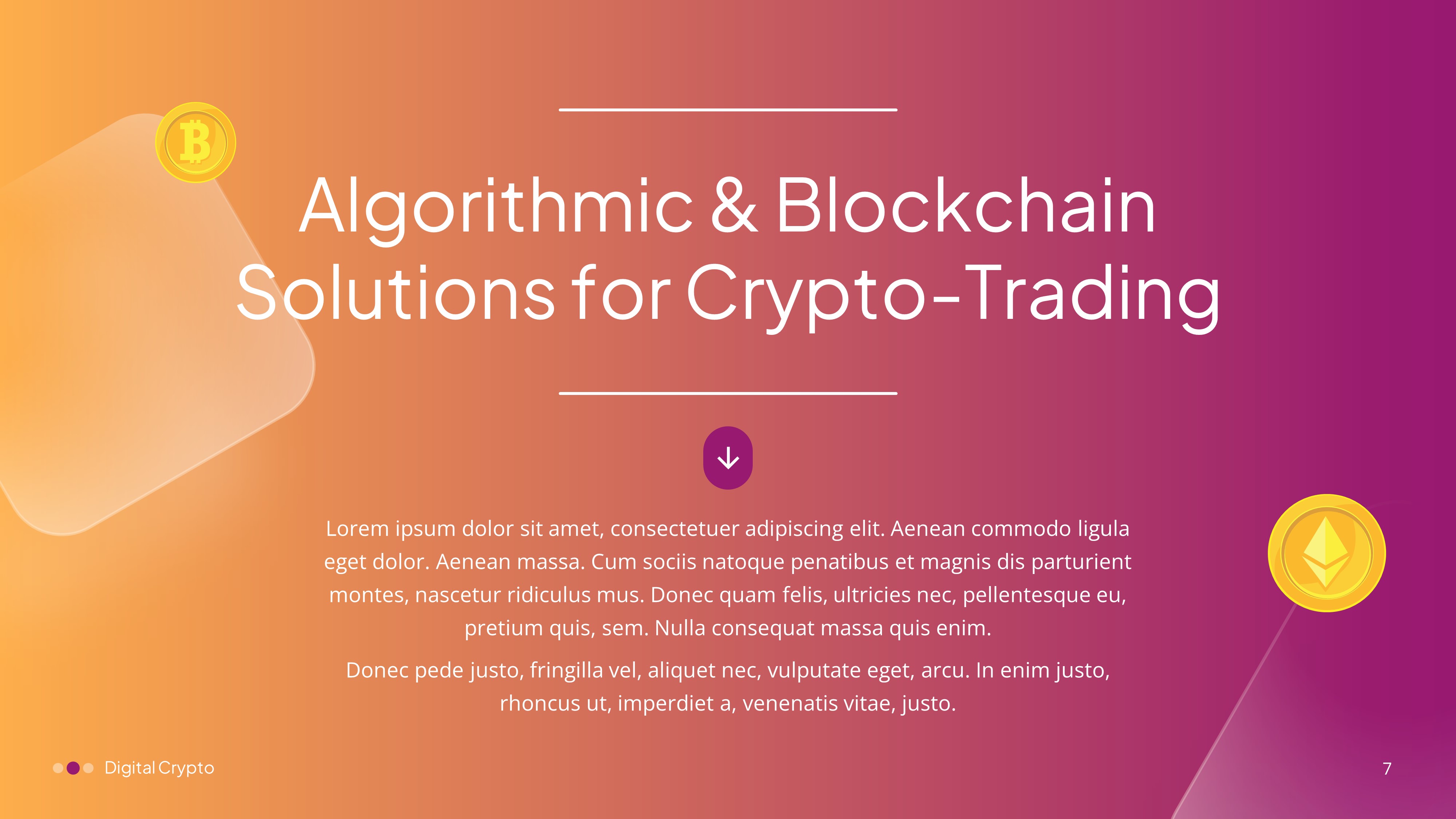 Digital Crypto PowerPoint Template, Presentation Templates | GraphicRiver