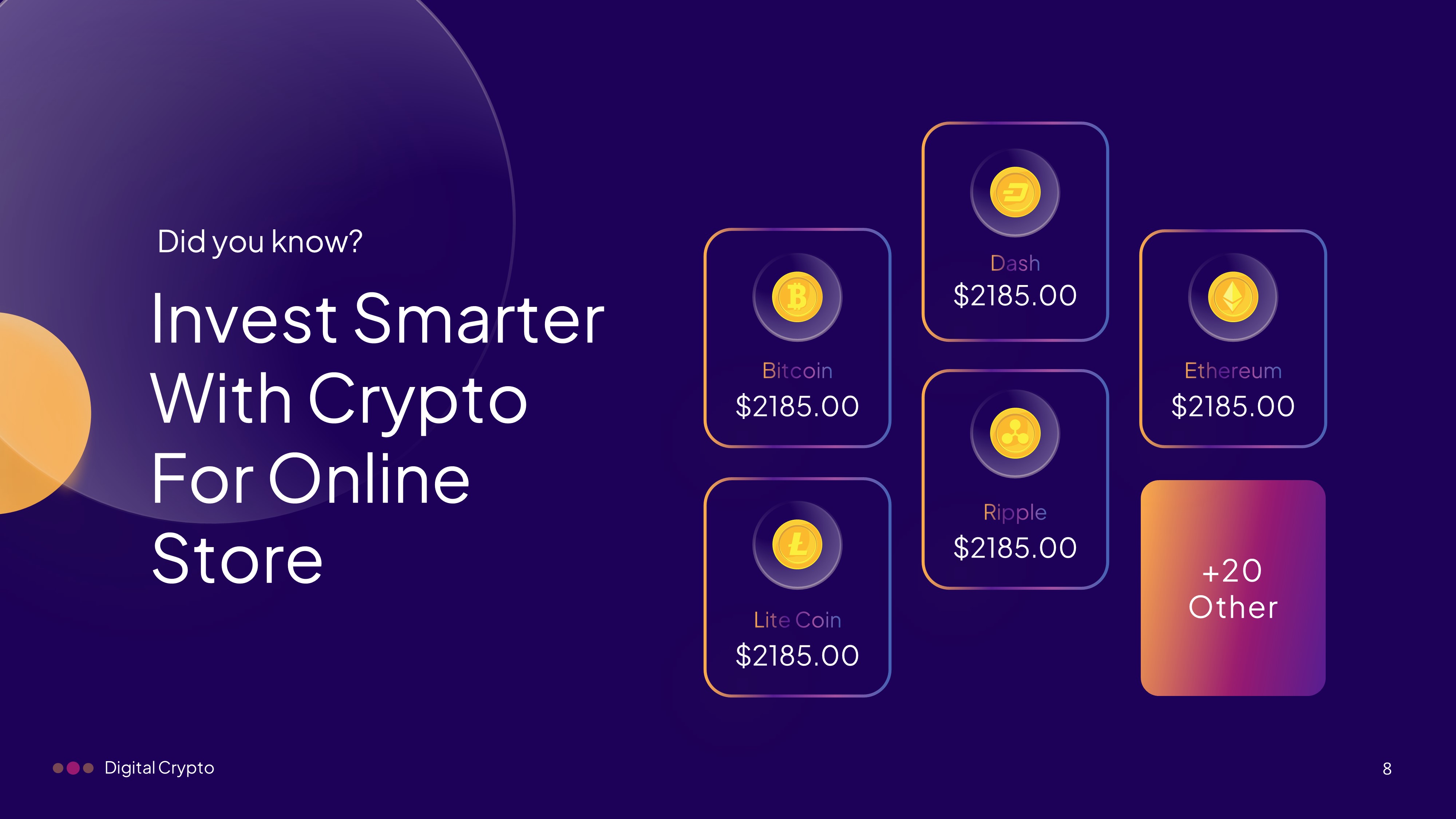 Digital Crypto PowerPoint Template, Presentation Templates | GraphicRiver