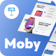 Moby - Mobile App Keynote Presentation Template, Presentation Templates