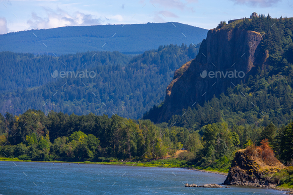 Scenic views of the Columbia River Stock Photo by hokietim | PhotoDune