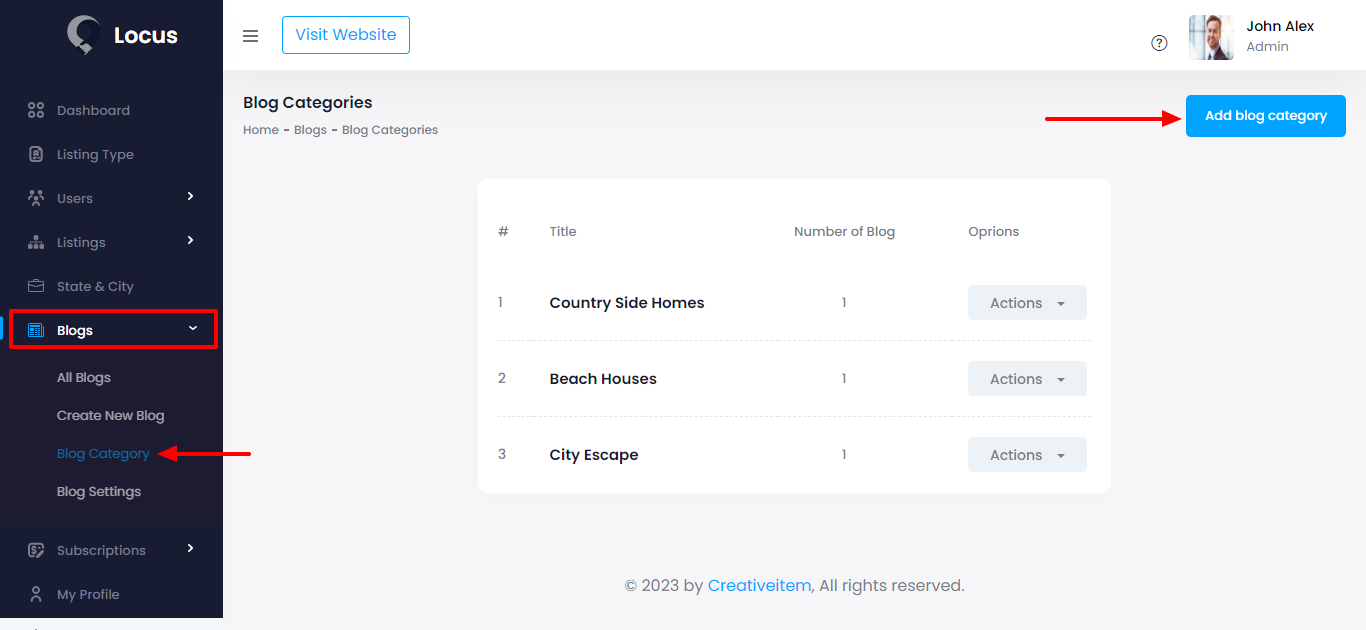Locus Real Estate Business Directory Listing by Creativeitem | CodeCanyon