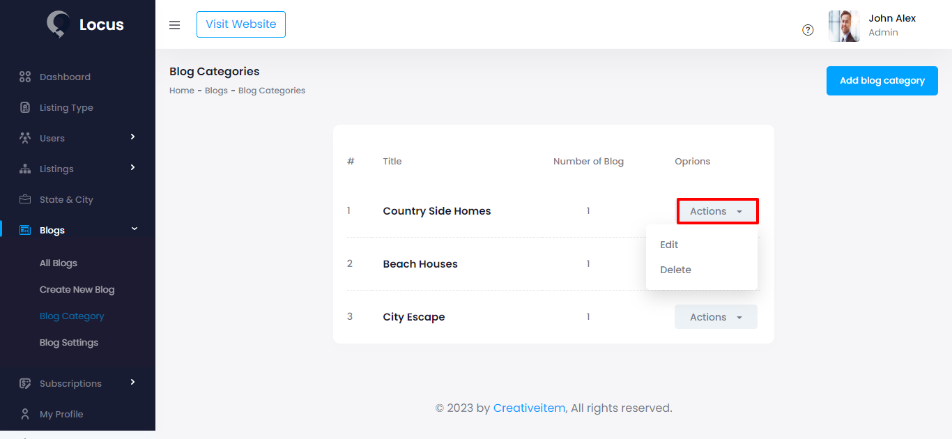 Locus Real Estate Business Directory Listing by Creativeitem | CodeCanyon