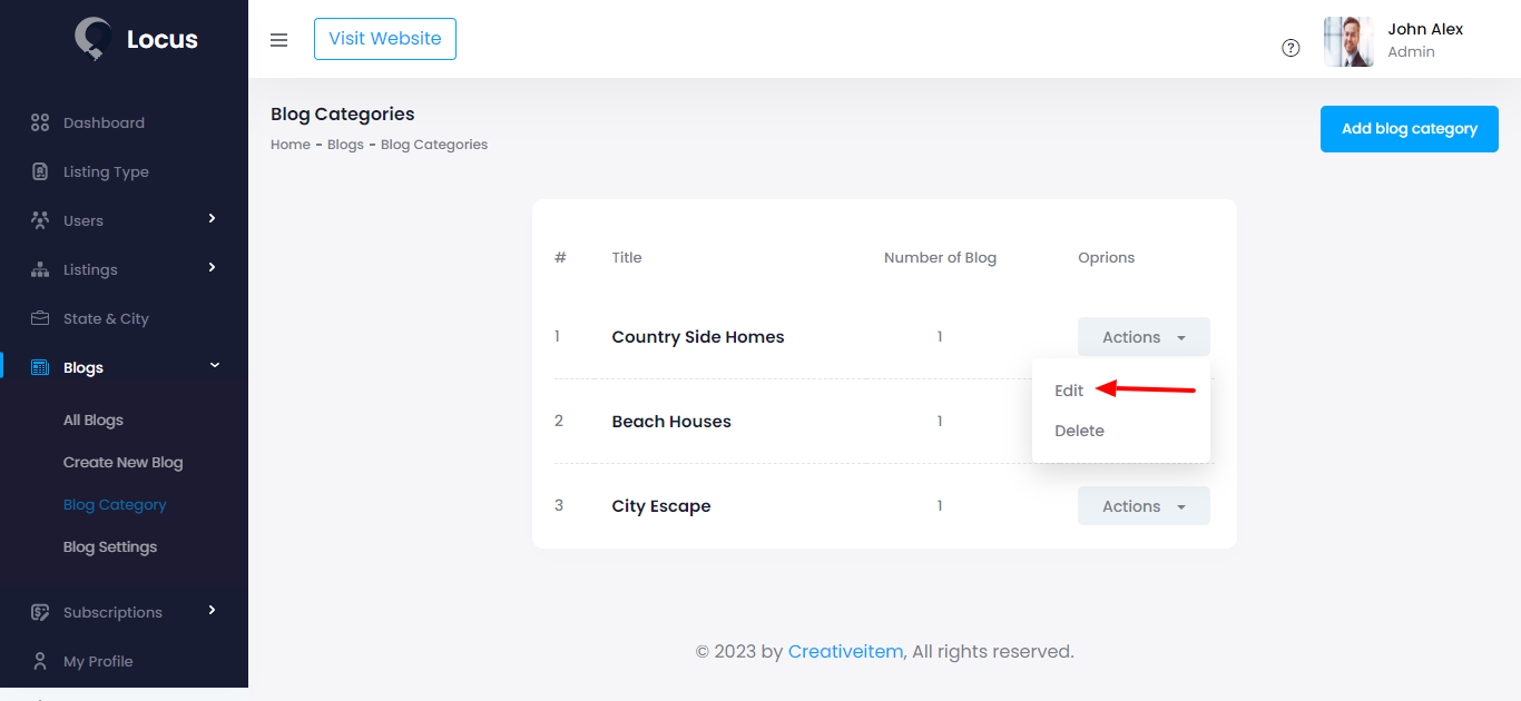 Locus Real Estate Business Directory Listing by Creativeitem | CodeCanyon