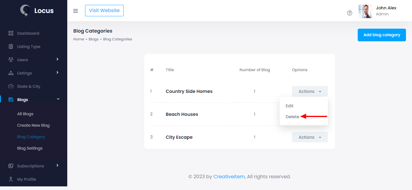 Locus Real Estate Business Directory Listing by Creativeitem | CodeCanyon