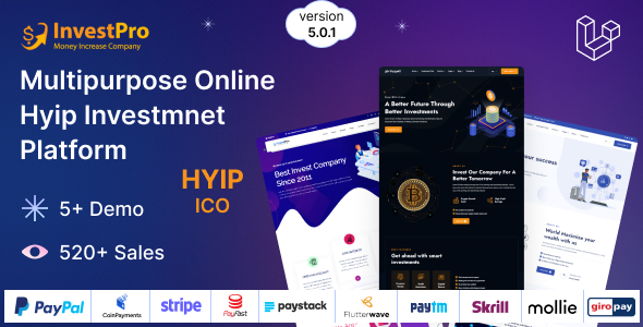 Hyip InvestPro – Advance HYIP & ICO Investment Wallet & Banking ...