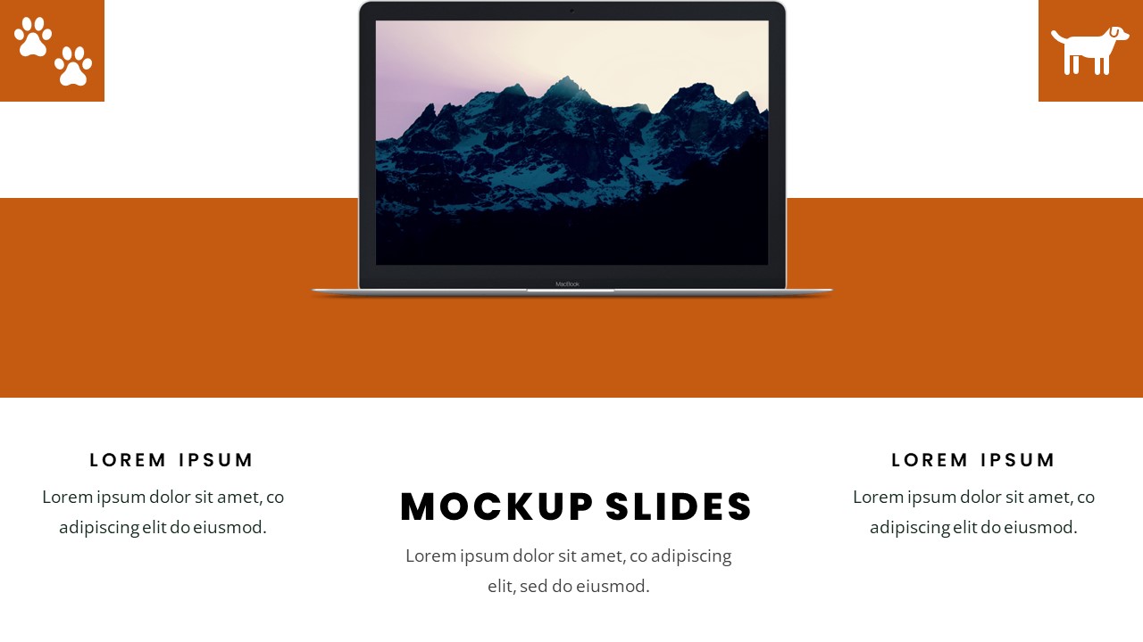 Puppy - Pet Care Animal Powerpoint Template, Presentation Templates