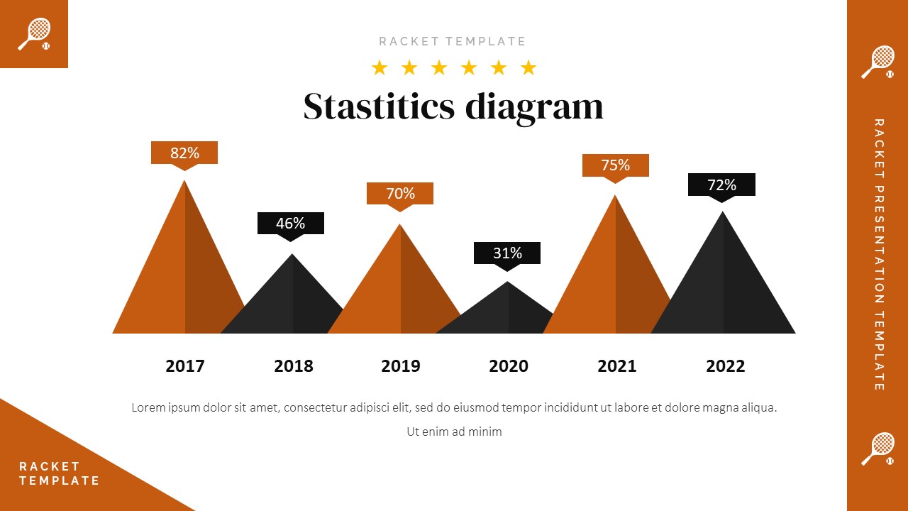 Racket - Tennis Sport Keynote Template, Presentation Templates ...