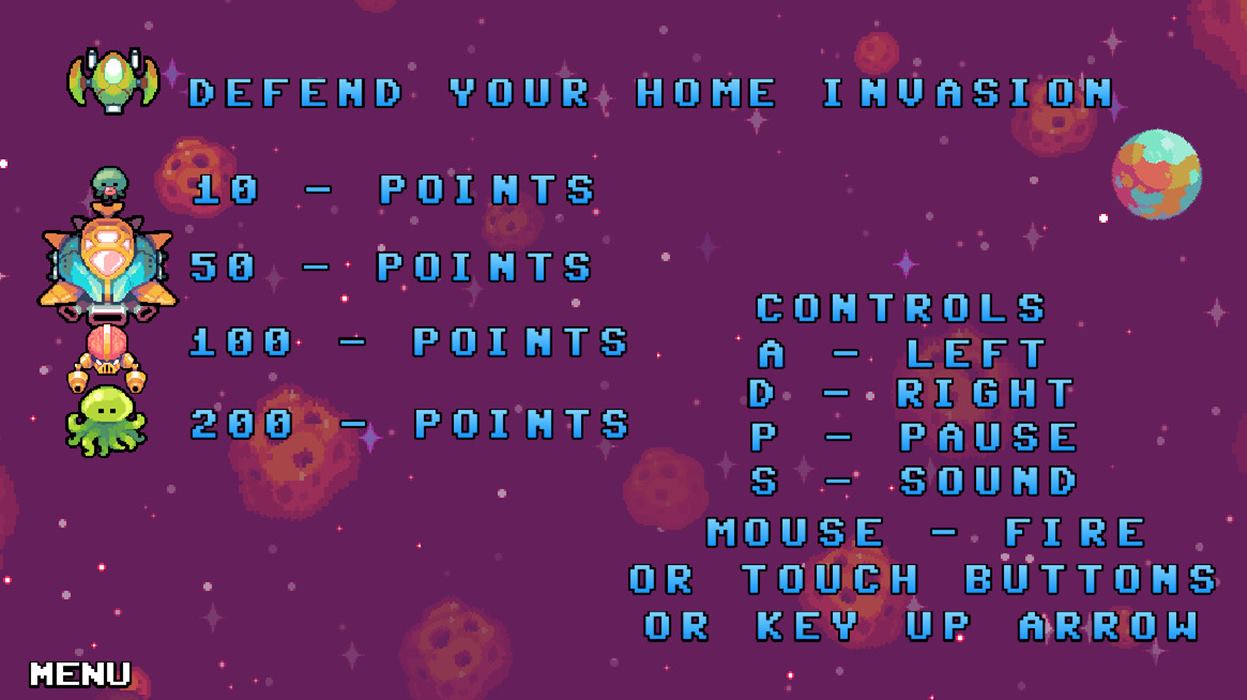 Alien Space War - Construct Game by Gamecoutz | CodeCanyon