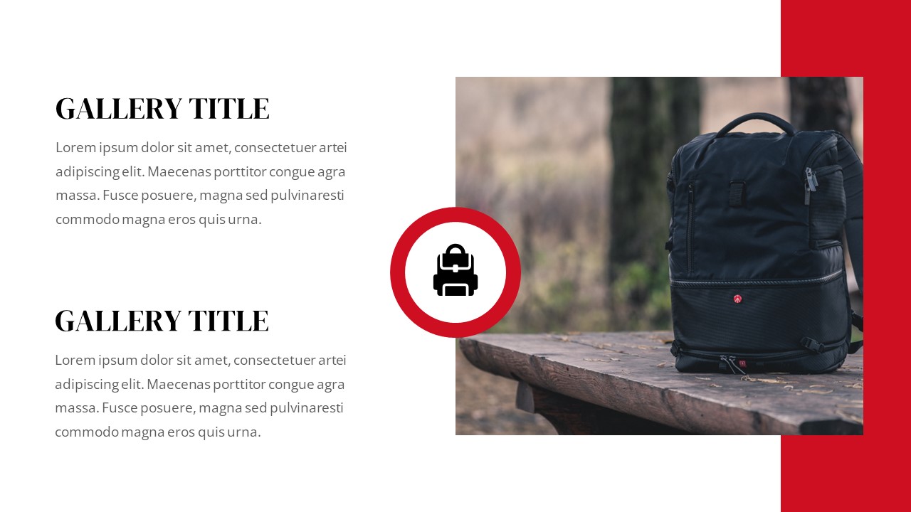 Ransel - Backpack Google Slides Template, Presentation Templates ...