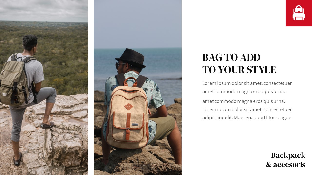 Ransel - Backpack Google Slides Template, Presentation Templates ...