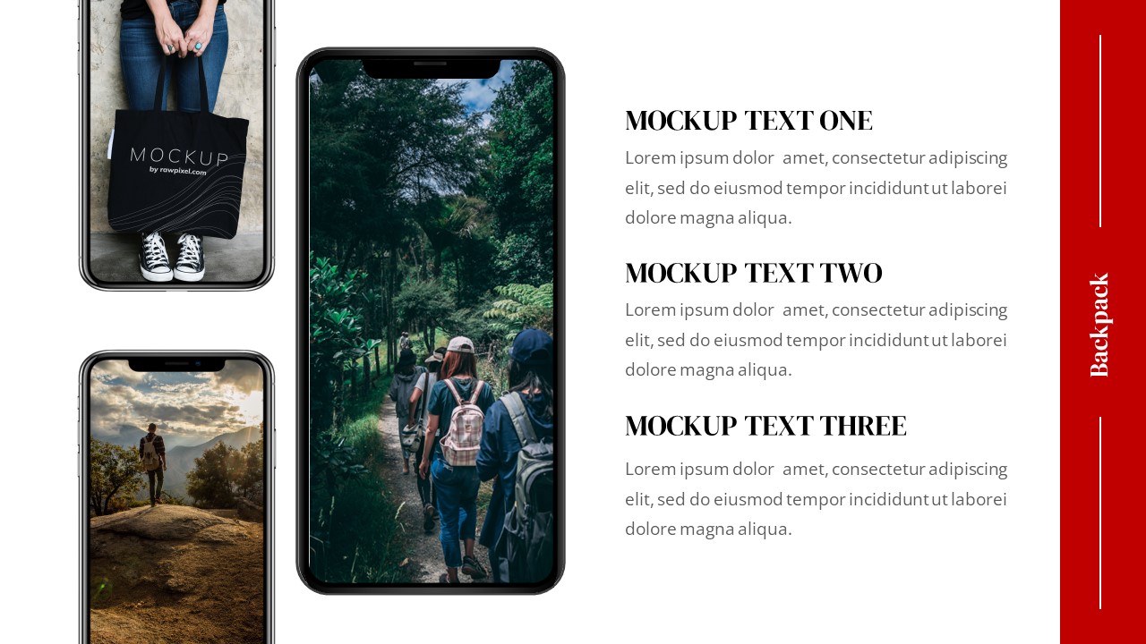 Ransel - Backpack Powerpoint Template, Presentation Templates ...