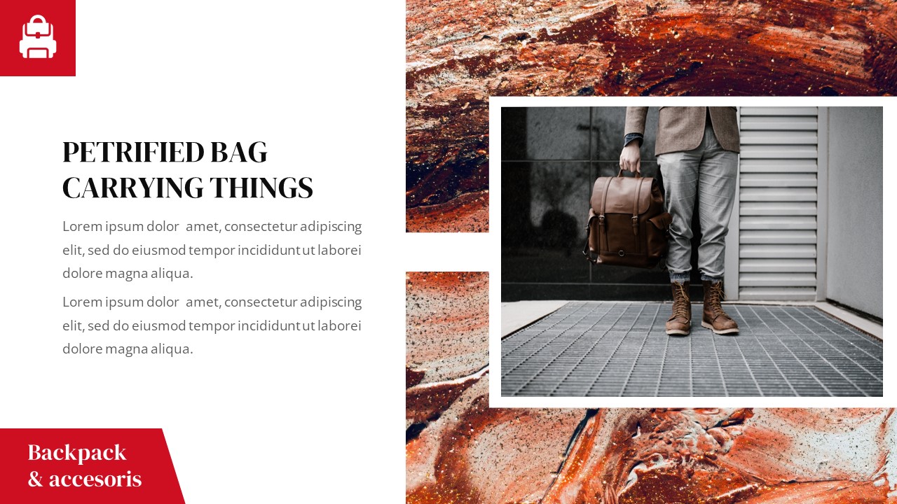 Ransel - Backpack Powerpoint Template, Presentation Templates ...