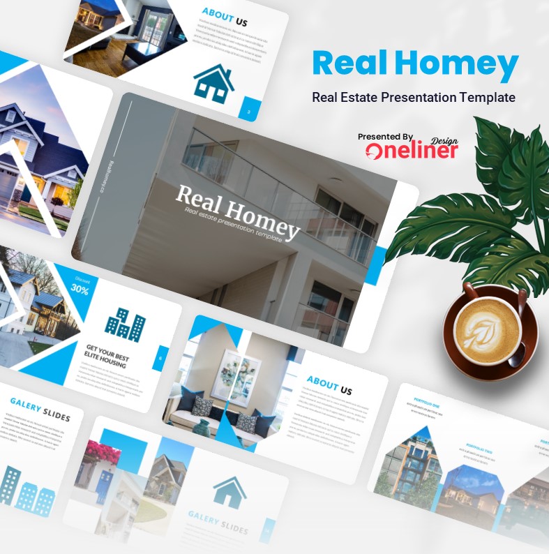 Real Homey - Home Decoration & Furniture Powerpoint Template ...