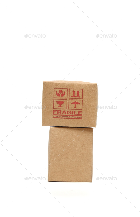 Courier packaging Stock Photo by najmi1990 | PhotoDune