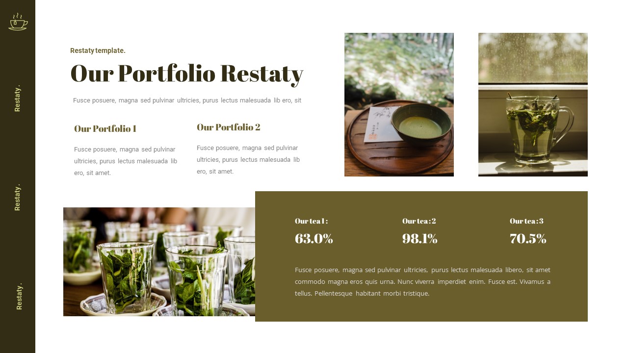 Restaty - Green Tea Powerpoint Template, Presentation Templates ...