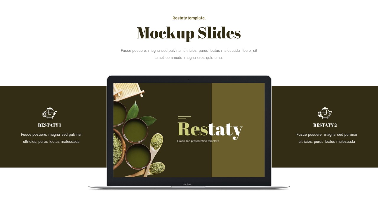 Restaty - Green Tea Powerpoint Template, Presentation Templates ...