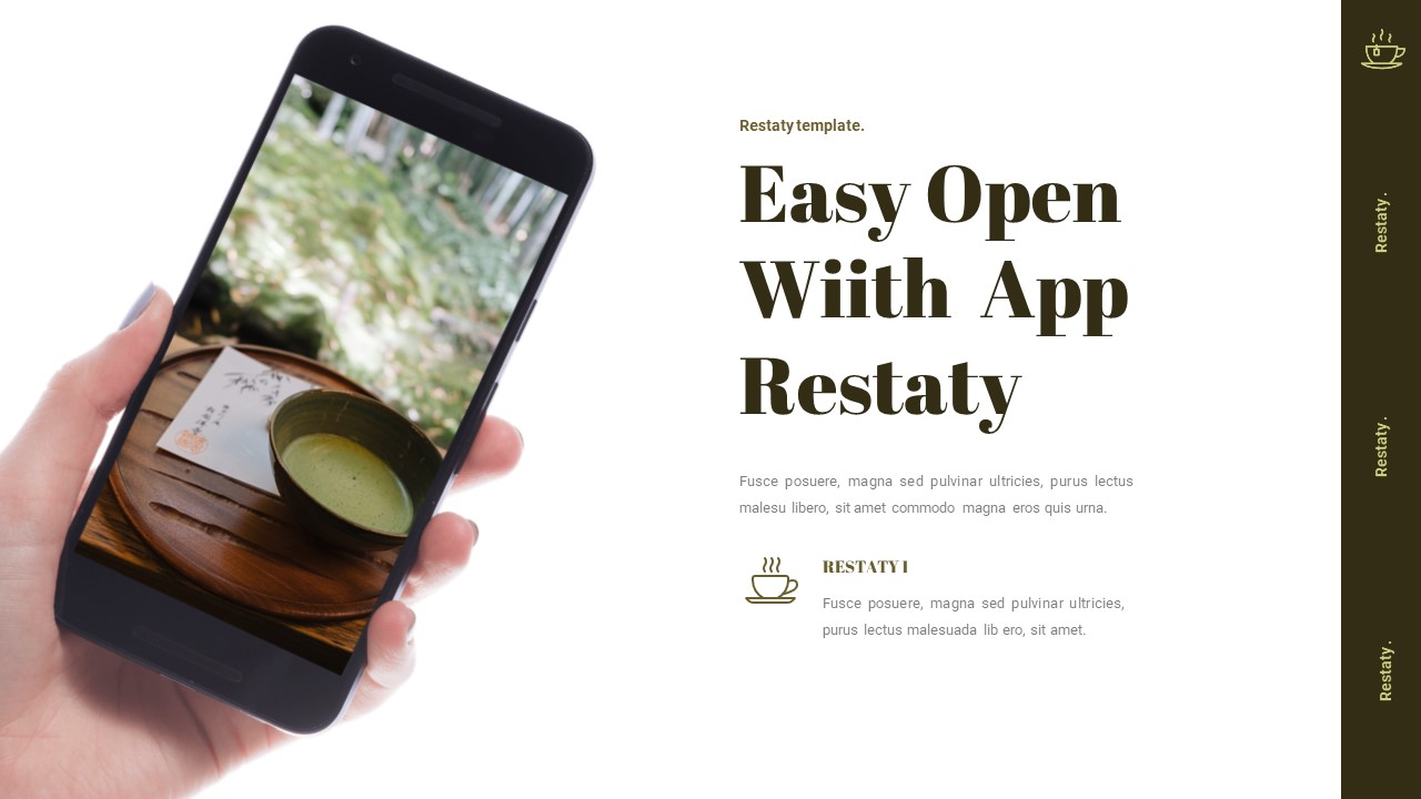 Restaty - Green Tea Powerpoint Template, Presentation Templates ...